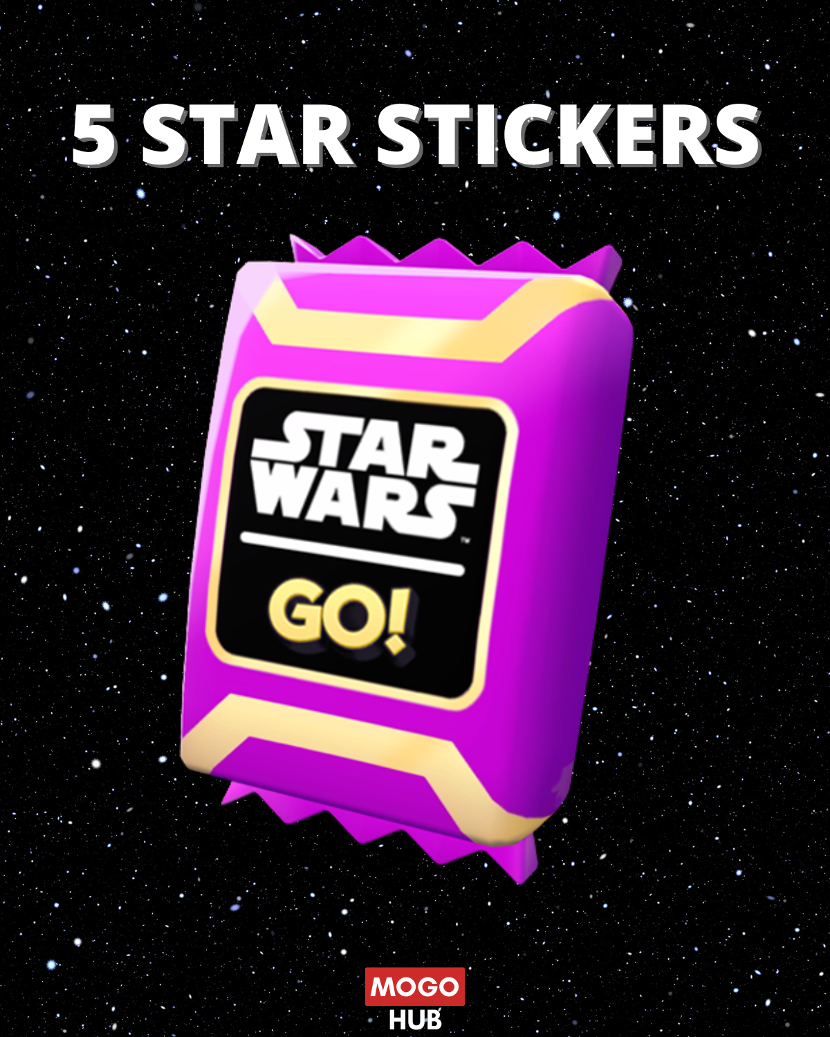 5-Star Stickers - MOGO HUB